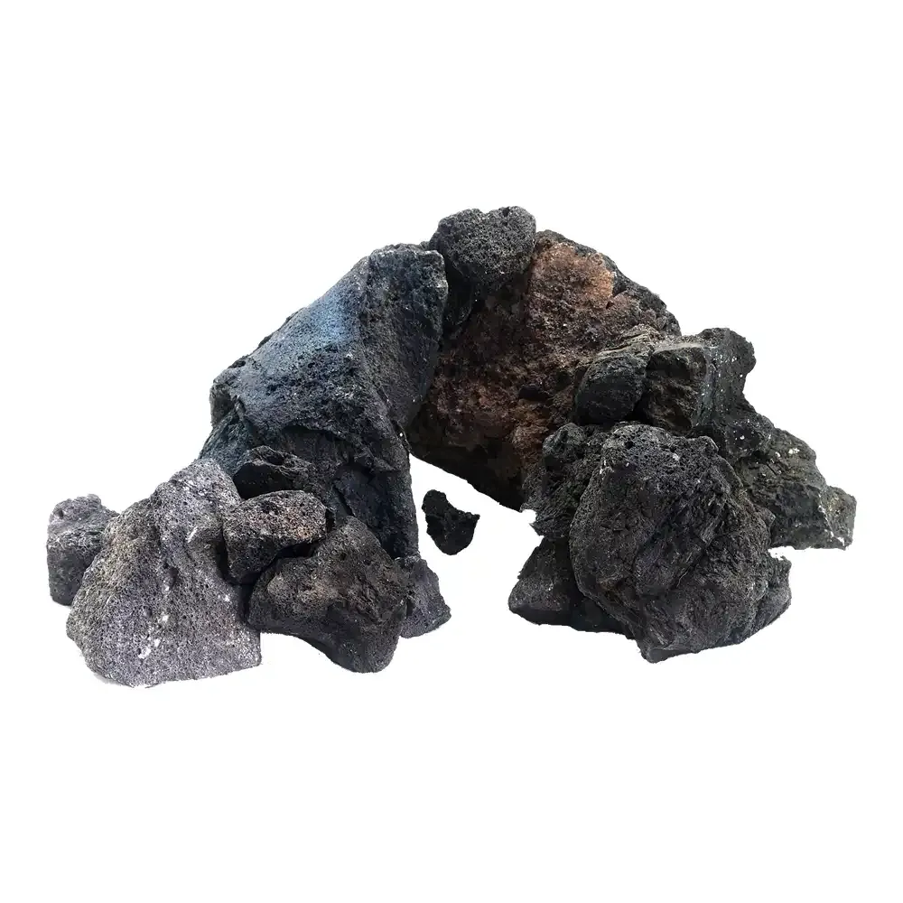 Magic Volcano Stone Black - Aquarium Aquascape Rocks | Aquariums India